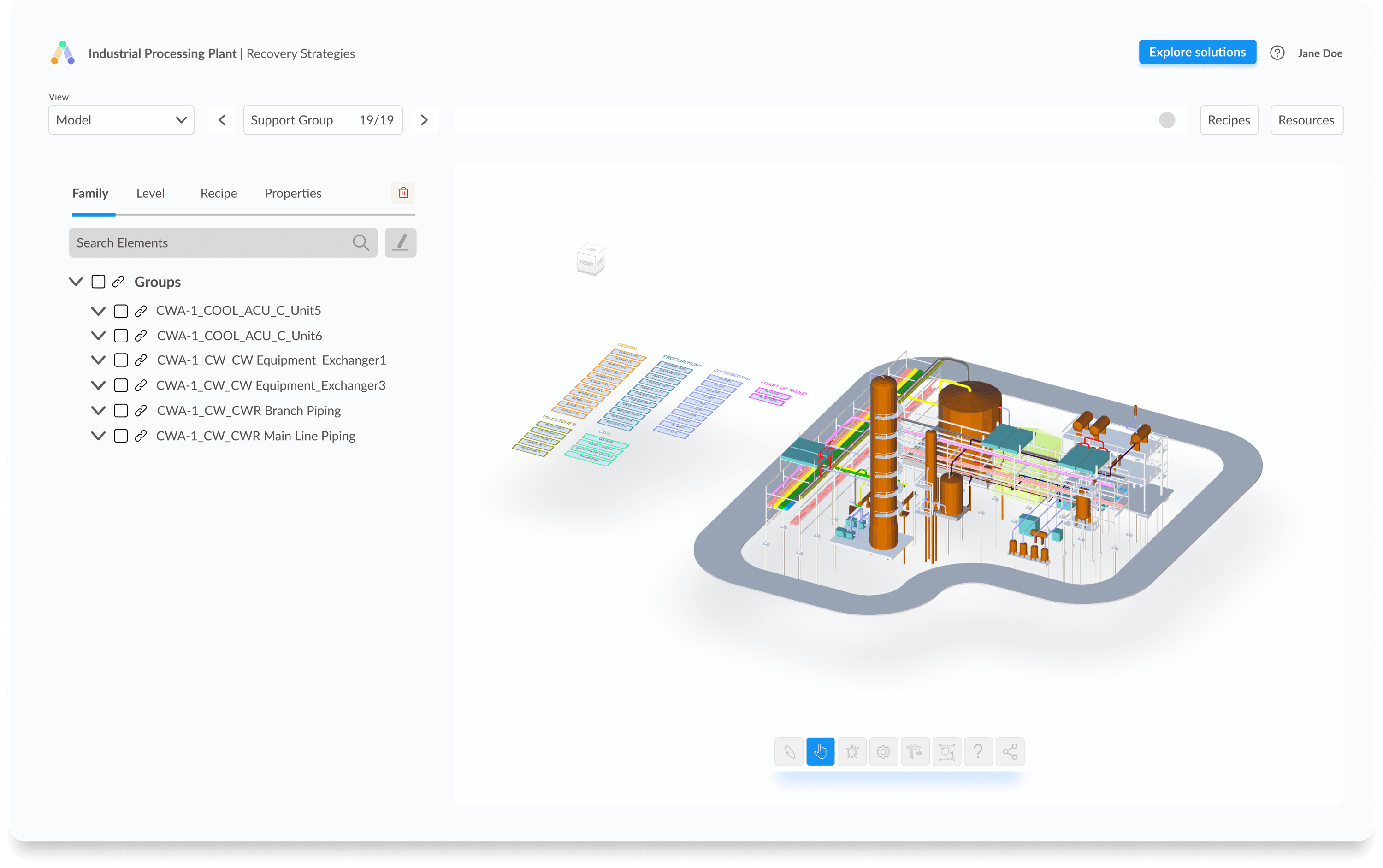 BIM 3D & 4D Construction Project Scheduling Software | ALICE