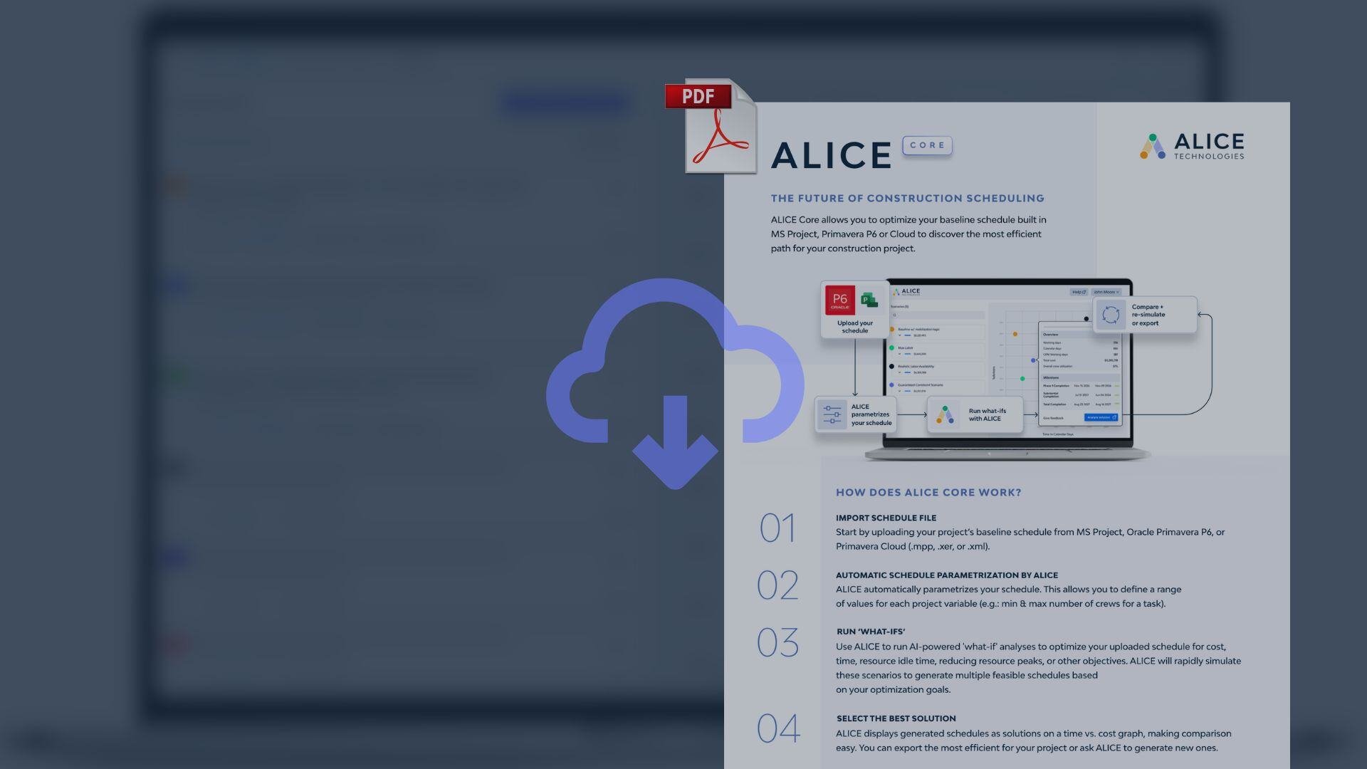 ALICE | AI-powered Construction Schedule Optimization Software