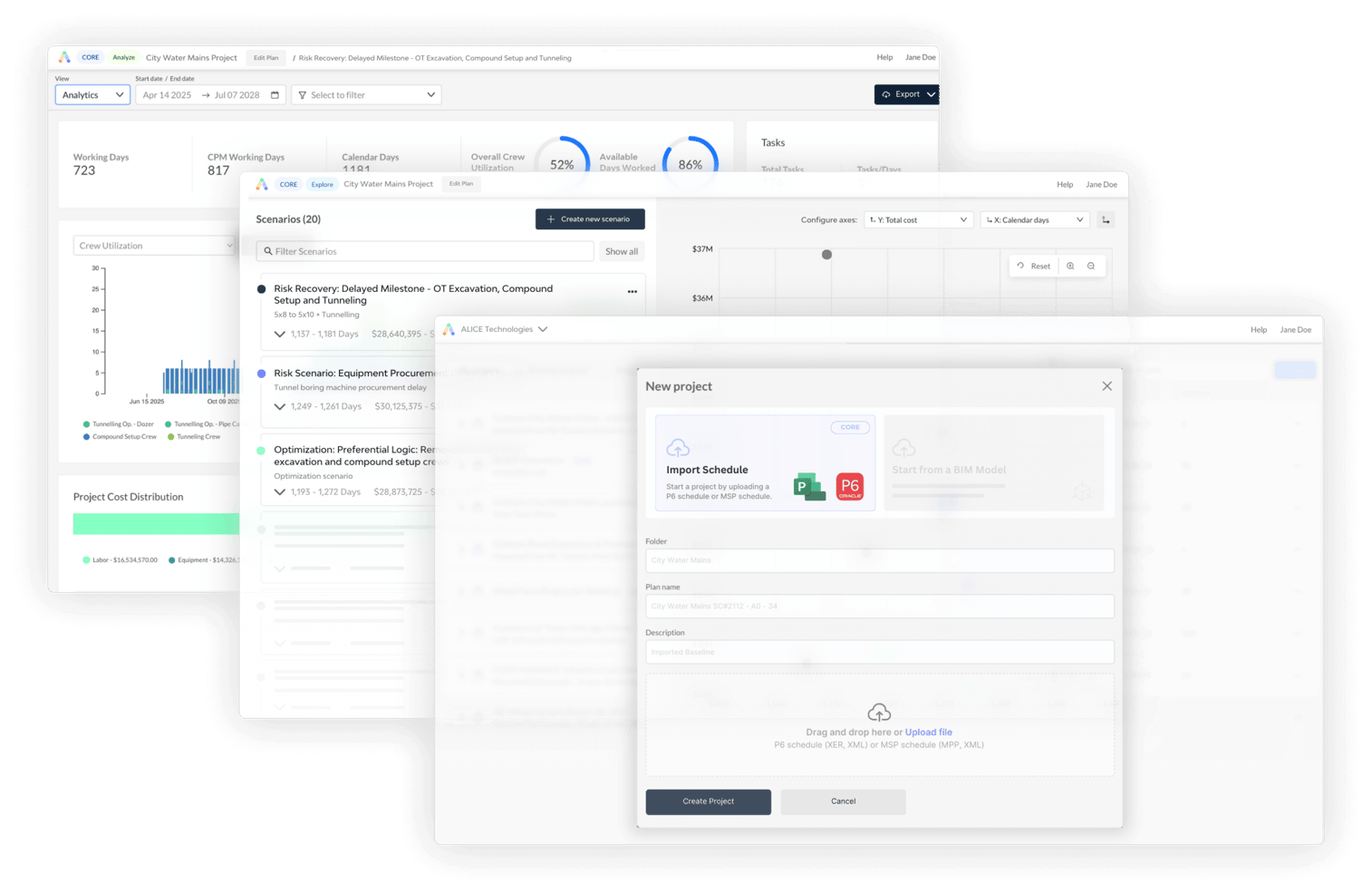 ALICE | AI-powered Construction Schedule Optimization Software