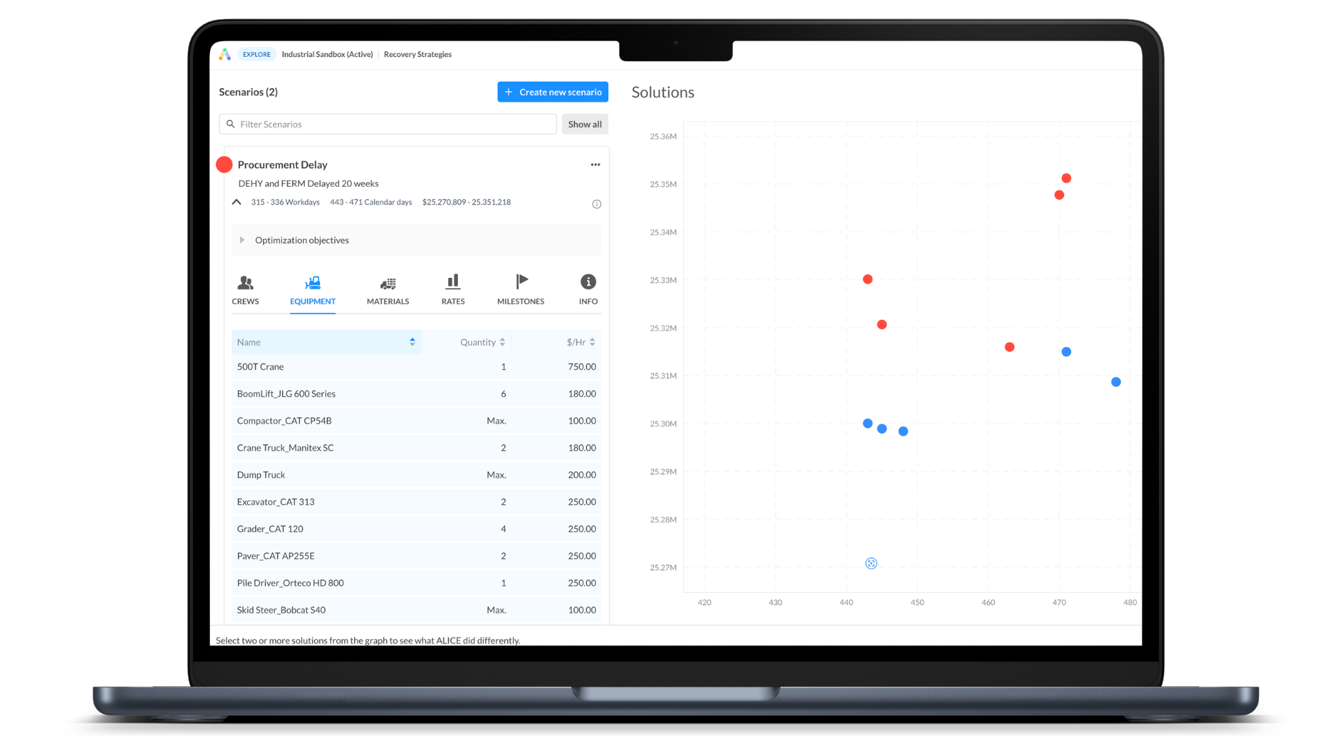 ALICE | AI Construction Project Planning and Scheduling Software