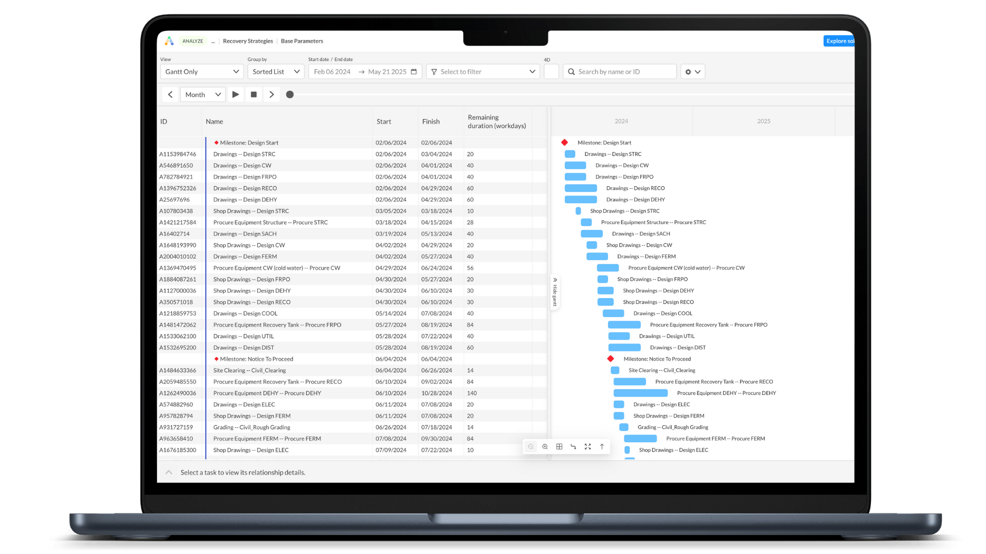 ALICE | AI Construction Project Planning and Scheduling Software